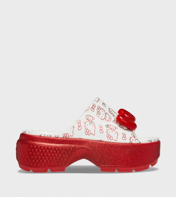 Buy Crocs Hello Kitty Stomp Slide In White | 6thStreet UAE