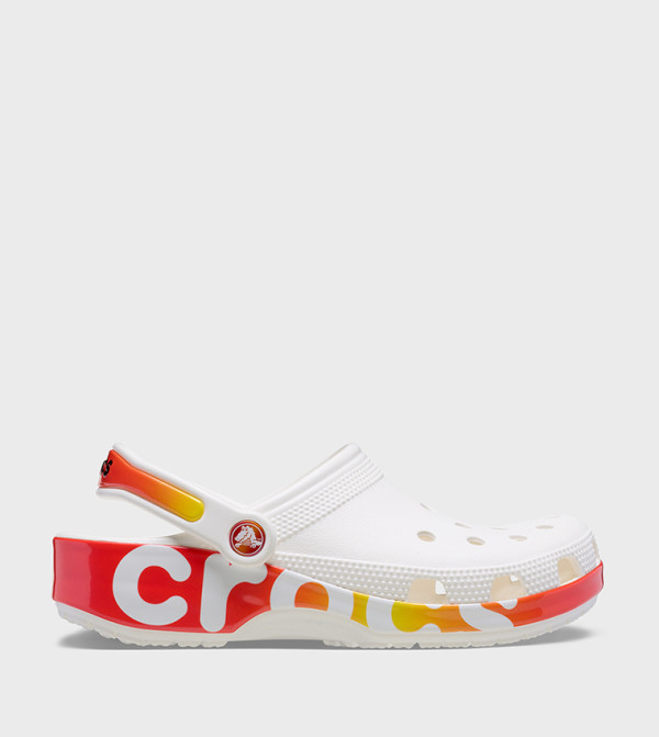 Buy Crocs Classic Reflector Clog In White | 6thStreet Qatar