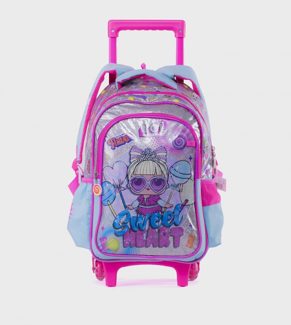 Buy RAINBOW MAX Printed 16 Inches Trolley Backpack In Multiple Colors ...