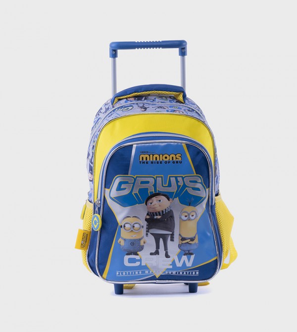 Buy RAINBOW MAX Minions Gru 13 Inches Trolley Backpack In Multiple ...