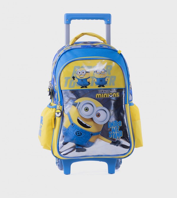 Buy RAINBOW MAX Minions 16 Inches Trolley Backpack In Multiple Colors ...