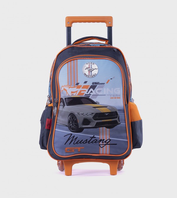 Buy RAINBOW MAX Mustang Race 16 Inches Trolley Backpack In Multiple ...