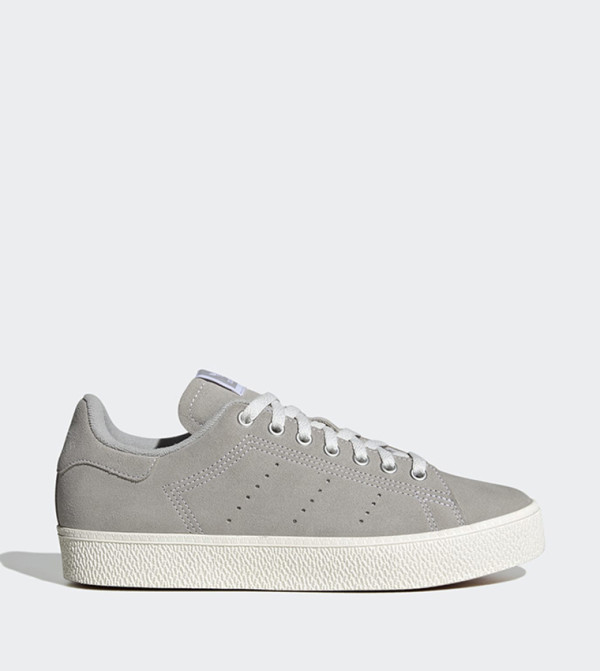 Buy Adidas STAN SMITH Lace Up Sneakers In Grey | 6thStreet Qatar