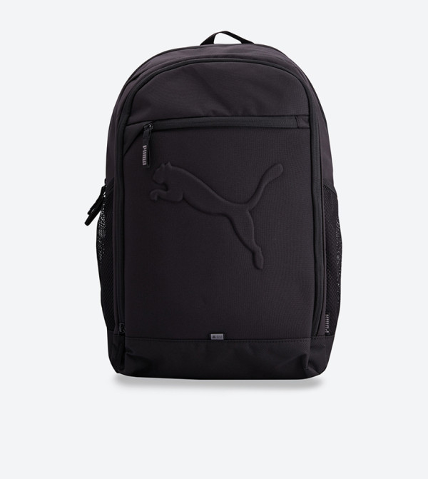Buy Puma Zip Closure Pocket Buzz Backpack Black In Black | 6thStreet Qatar