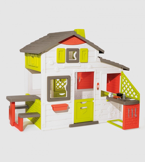 Buy SMOBY Neo Friends House Playhouse + Kitchen In Multiple Colors ...