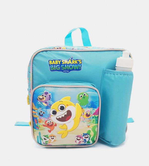 Buy RAINBOW MAX Baby Shark Printed Backpack Set In Multiple Colors ...