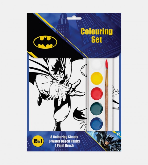 Buy RAINBOW MAX Batman Coloring Set In Multiple Colors | 6thStreet Kuwait