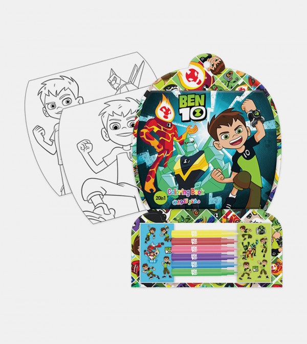 Buy RAINBOW MAX Ben 10 Coloring Set In Multiple Colors | 6thStreet Kuwait