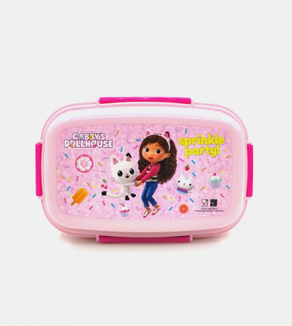 Buy RAINBOW MAX GABBY'S DOLL HOUSE Printed Air Tight Clip Closure Lunch ...