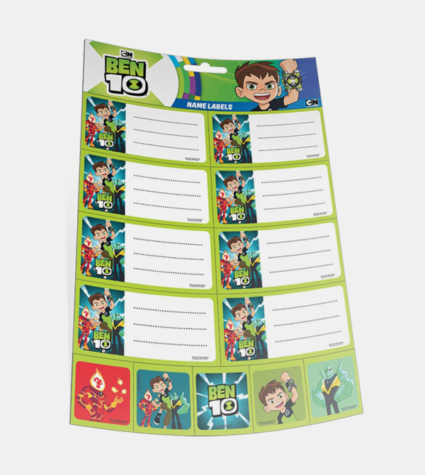 Buy RAINBOW MAX Ben10 Name Label In Multiple Colors | 6thStreet Kuwait