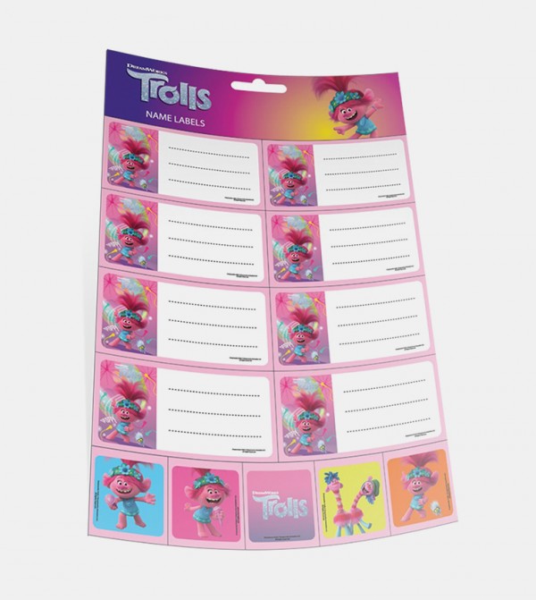 Buy RAINBOW MAX Trolls Name Label In Multiple Colors | 6thStreet Kuwait
