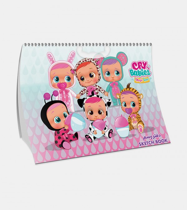 Buy RAINBOW MAX Cry Babies Spiral Sketchbook In Multiple Colors ...