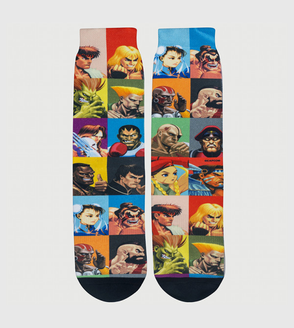 Buy Street Fighter Street Fighter Sock In Multiple Colors | 6thStreet ...