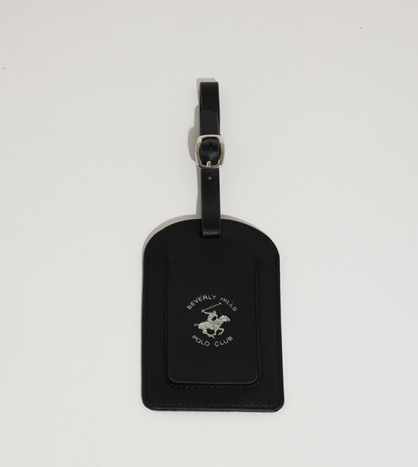 Buy Beverly Hills Polo Club Logo Metal Luggage Tag In Black | 6thstreet UAE