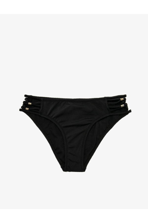 Buy Koton Bikini Brief With Accessory Detail In Black | 6thStreet Kuwait