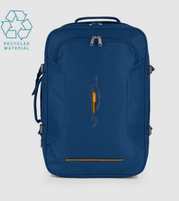 Buy Gabol WEEK Logo Detail Backpack In Blue | 6thStreet UAE