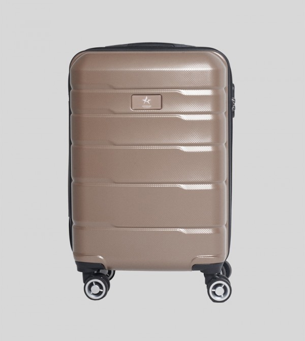 Buy ALTINYILDIZ CLASSICS Hard Shell Cabin Trolley In Metallic ...