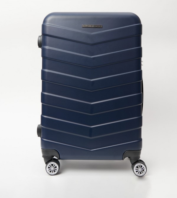 Buy ALTINYILDIZ CLASSICS Hard Shell Trolley Medium In NAVY BLUE ...