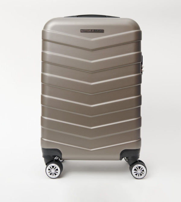 Buy ALTINYILDIZ CLASSICS Hard Shell Cabin Trolley In Gray | 6thStreet ...