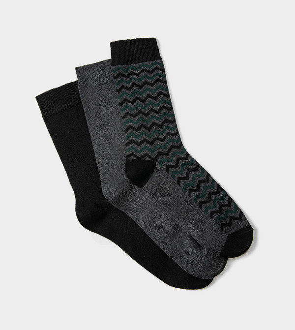 Buy Koton 3 Pack Socket Socks In Multiple Colors | 6thStreet UAE