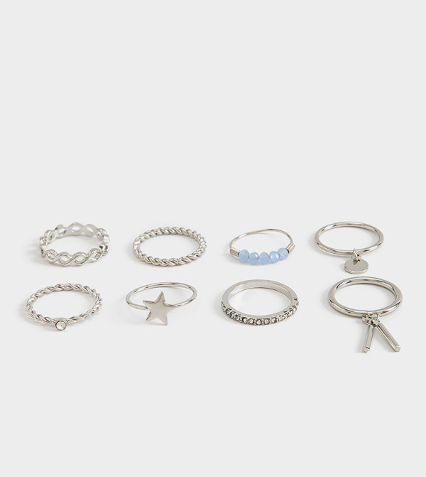Buy Koton Multipack Rings In Grey | 6thStreet UAE