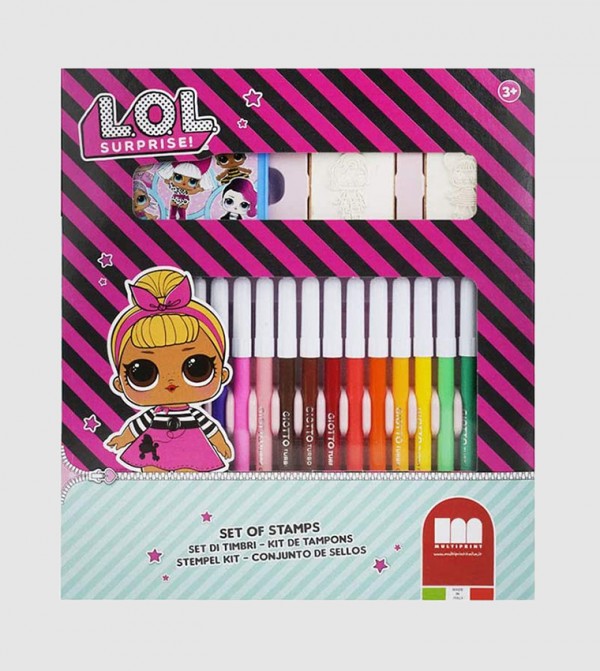 Buy LOL Surprise Lol 18 Felt Tip Pens In Multiple Colors | 6thStreet UAE