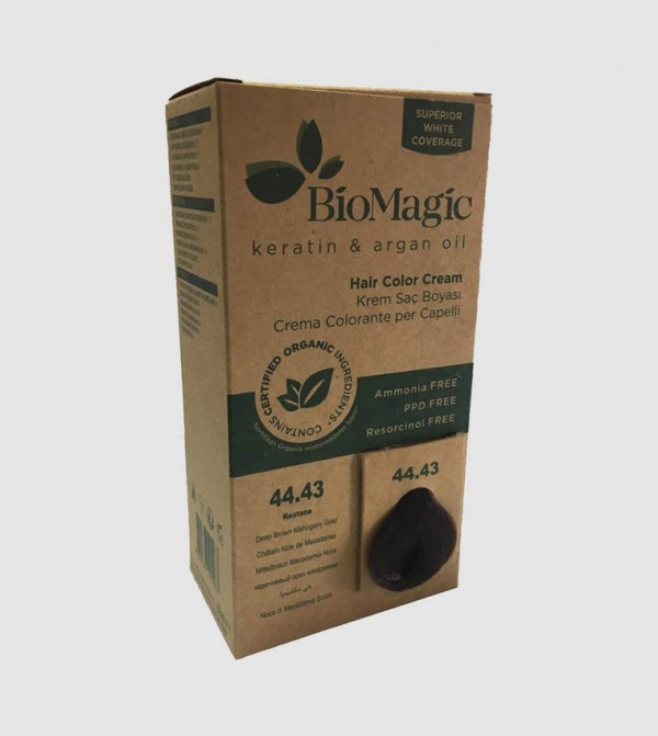 Buy Biomagic Hair Color C K 44/43 Deep Brown M Gold In Multiple Colors ...