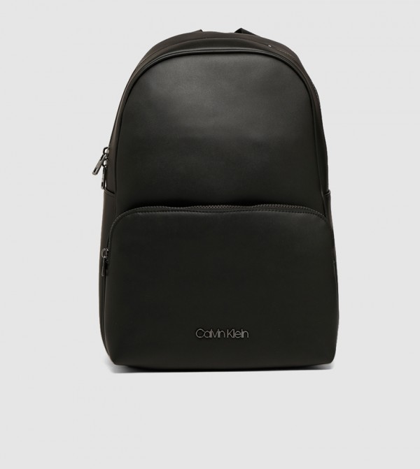 Buy Calvin Klein Ck Central Round Backpack Black In Black | 6thStreet ...