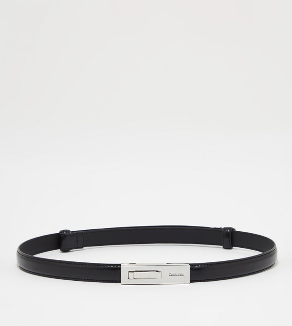 Buy Calvin Klein Lock Closure Belt, 2cm In Black | 6thStreet Qatar