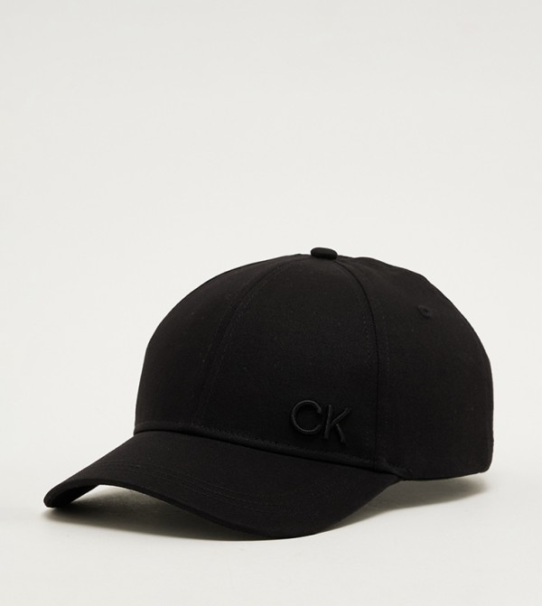 Buy Calvin Klein Logo Embroidered Baseball Cap In Black | 6thStreet Qatar