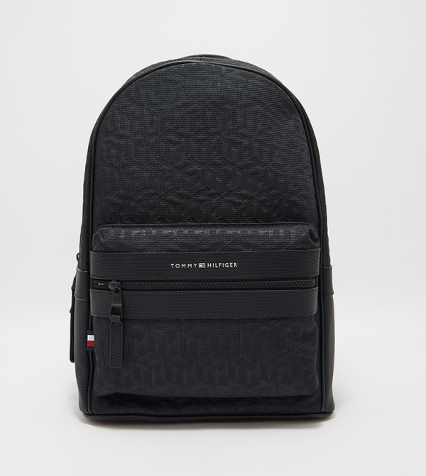 Buy Tommy Hilfiger Monogram Backpack In Black | 6thStreet Saudi Arabia