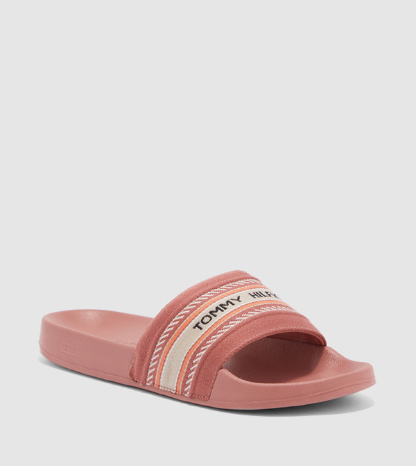 Buy Tommy Hilfiger Artisanal Webbing Strap Slides In Multiple Colors ...