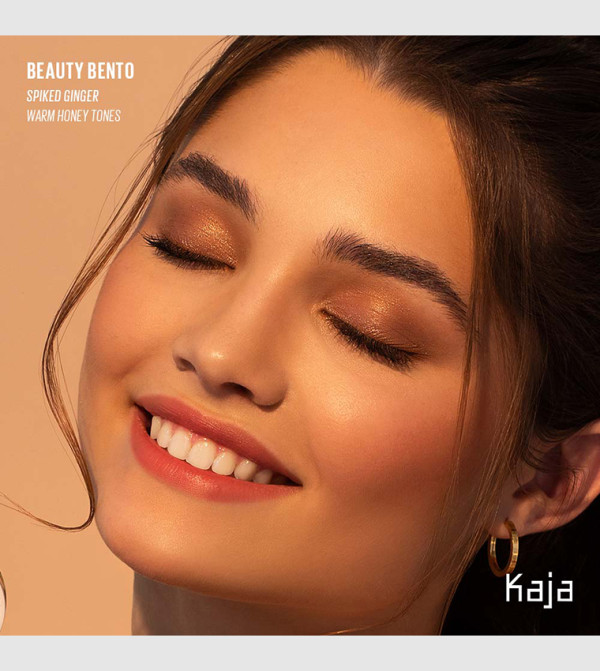 Buy Kaja BEAUTY BENTO 10 SPIKED GINGER Eyeshadow Palette, 3 X 0.9 G In ...