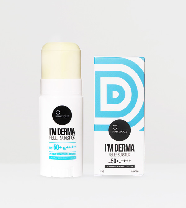 Buy SUNTIQUE I'm Derma Relief Sunstick Korean Spf 50 Pa++++ In White ...