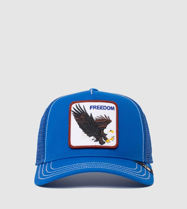 Buy Goorin Bros The Freedom Eagle Trucker Cap In Blue | 6thStreet UAE