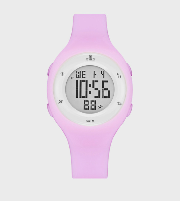 Buy Astro Round Dial Digital Watch In Pink | 6thStreet Saudi Arabia