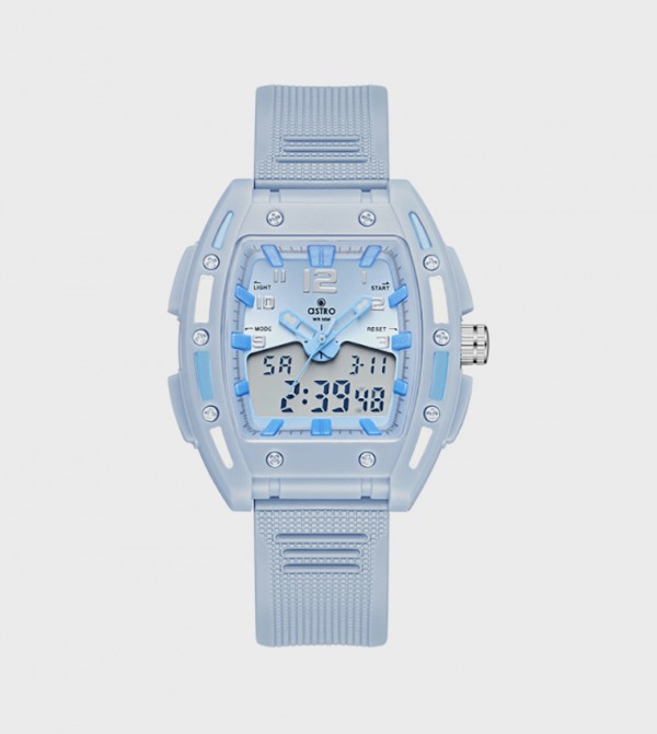 Buy Astro Blue Dial Digital Watch In Light Blue | 6thStreet UAE