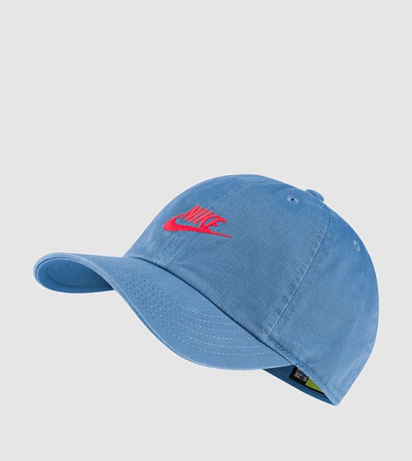 Buy Nike Logo Embroidered Heritage86 Cap In Blue | 6thStreet UAE