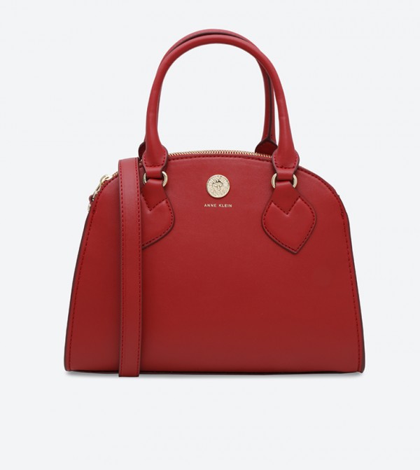 Buy Anne Klein Signa Mini Double Zip Tote Bag Red In Red | 6thStreet Kuwait