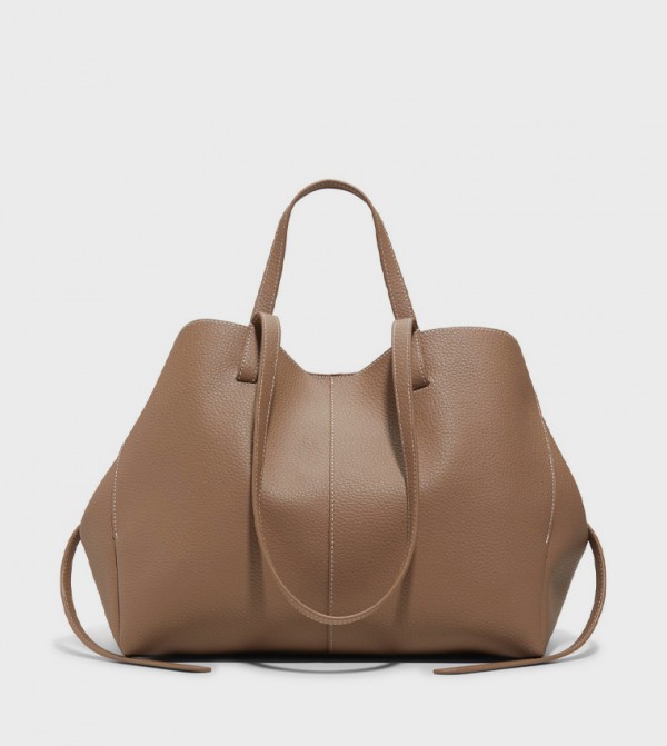 Buy Call It Spring ALARAA Textured Tote Bag In Beige | 6thStreet UAE