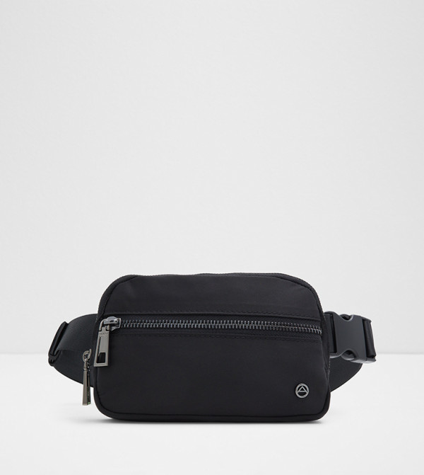 Buy Aldo ALWAYSON Textured Belt Bag In Black | 6thstreet Bahrain