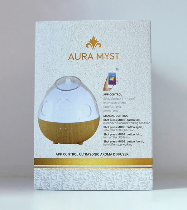 Buy Aura Myst Seven Color Changing App Controlled Ultra Sonic Electric ...