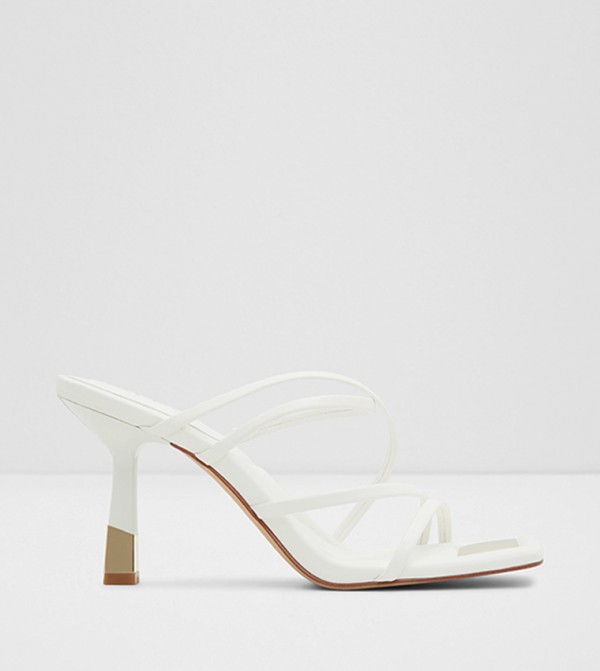 Buy Aldo Aviah Square Toe Stiletto Heeled Sandals Pillow Walk ...