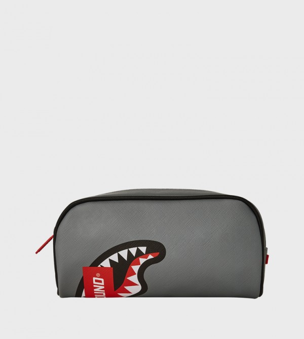 Buy Sprayground Core Pencil Pouch In Grey | 6thStreet UAE