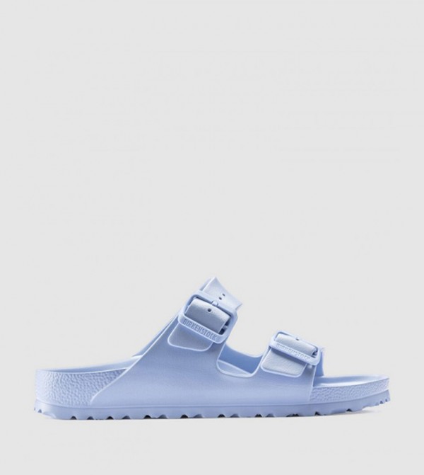Buy Birkenstock Unisex Arizona EVA Slides In Blue | 6thStreet Kuwait