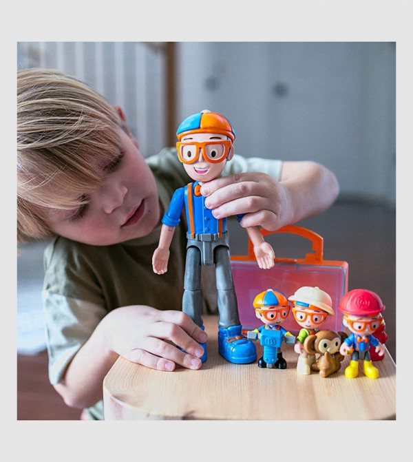 Buy Blippi Blippi Deluxe Figure Blind Box Cdu12 Woc In Multiple Colors ...