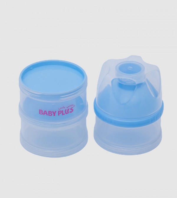 Buy Baby Plus Triple Layered Powder Milk Container In Blue | 6thStreet ...