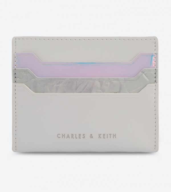 Buy Charles & Keith Basic White Card Holder In White | 6thStreet Qatar