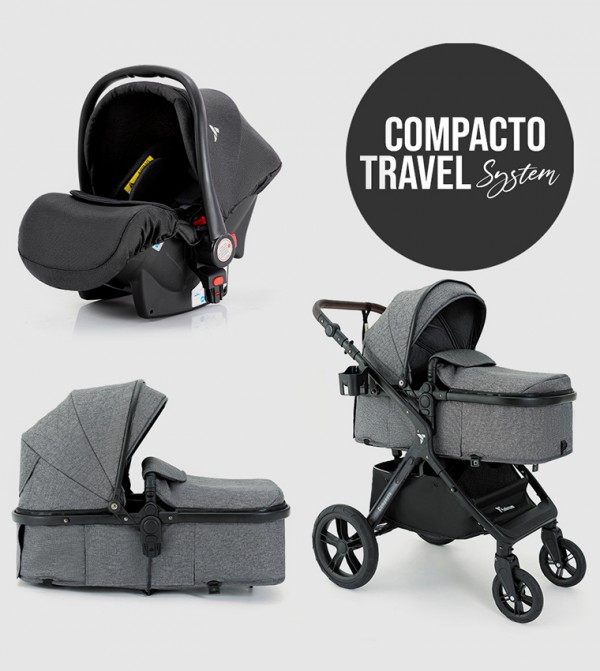 Buy Teknum @ Sambox Compacto Travel System In Grey | 6thStreet UAE