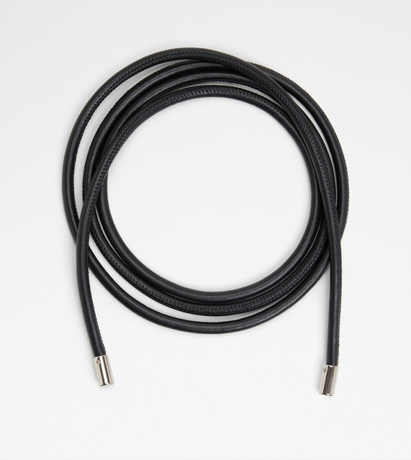 Buy Aldo Accessories CORDILLY Cord String Belt In Black | 6thstreet UAE